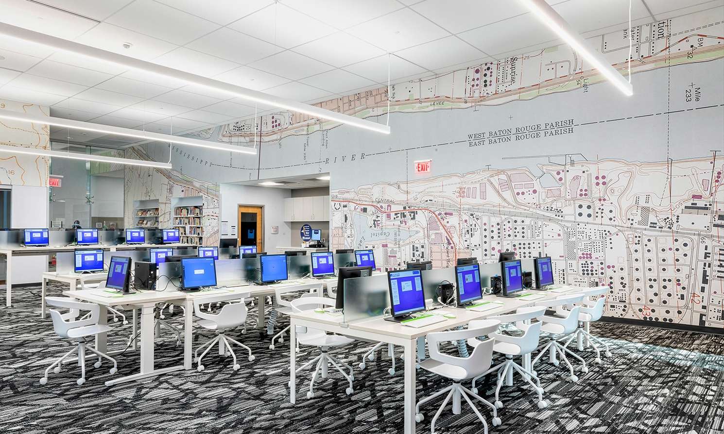 River Center Branch Library Baton Rouge - WHLC Architecture