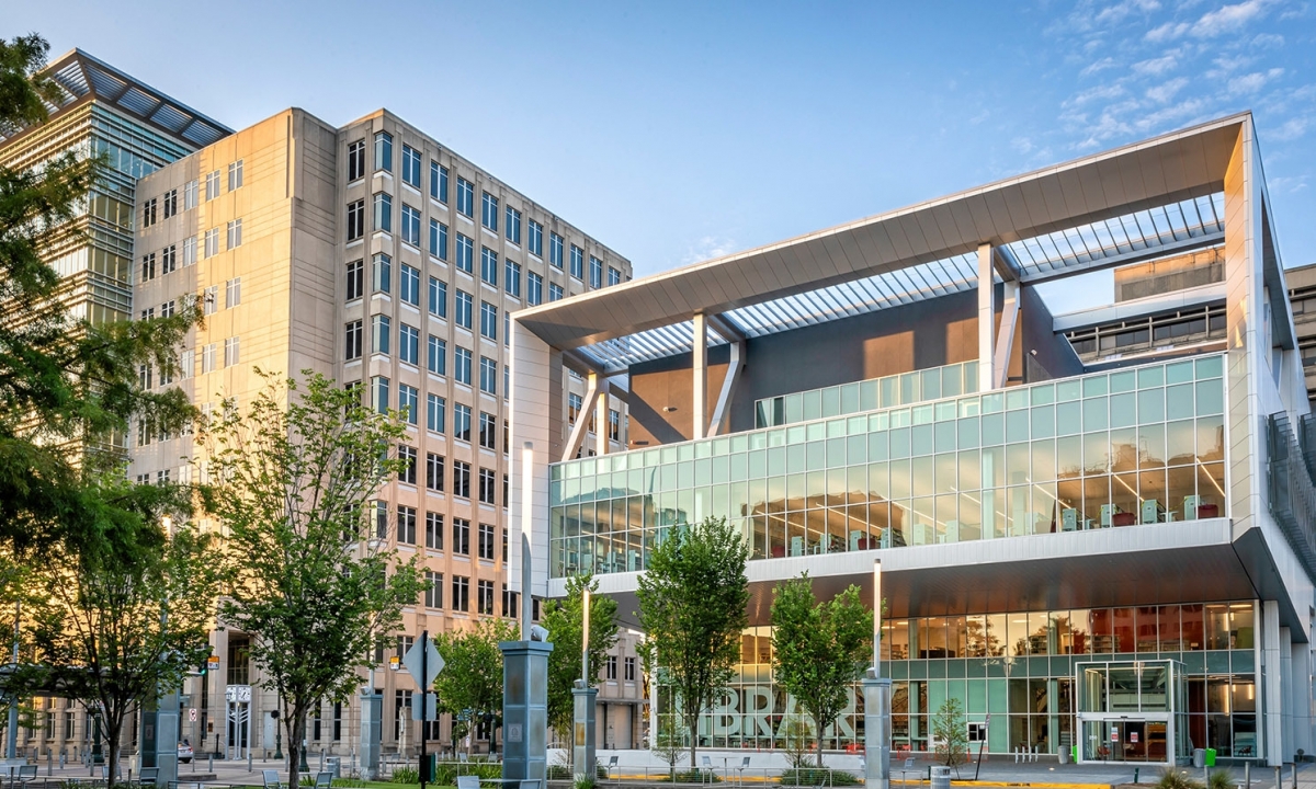 River Center Branch Library Baton Rouge - WHLC Architecture